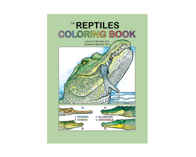 Reptiles Coloring Book - Coloring Concepts, Inc.